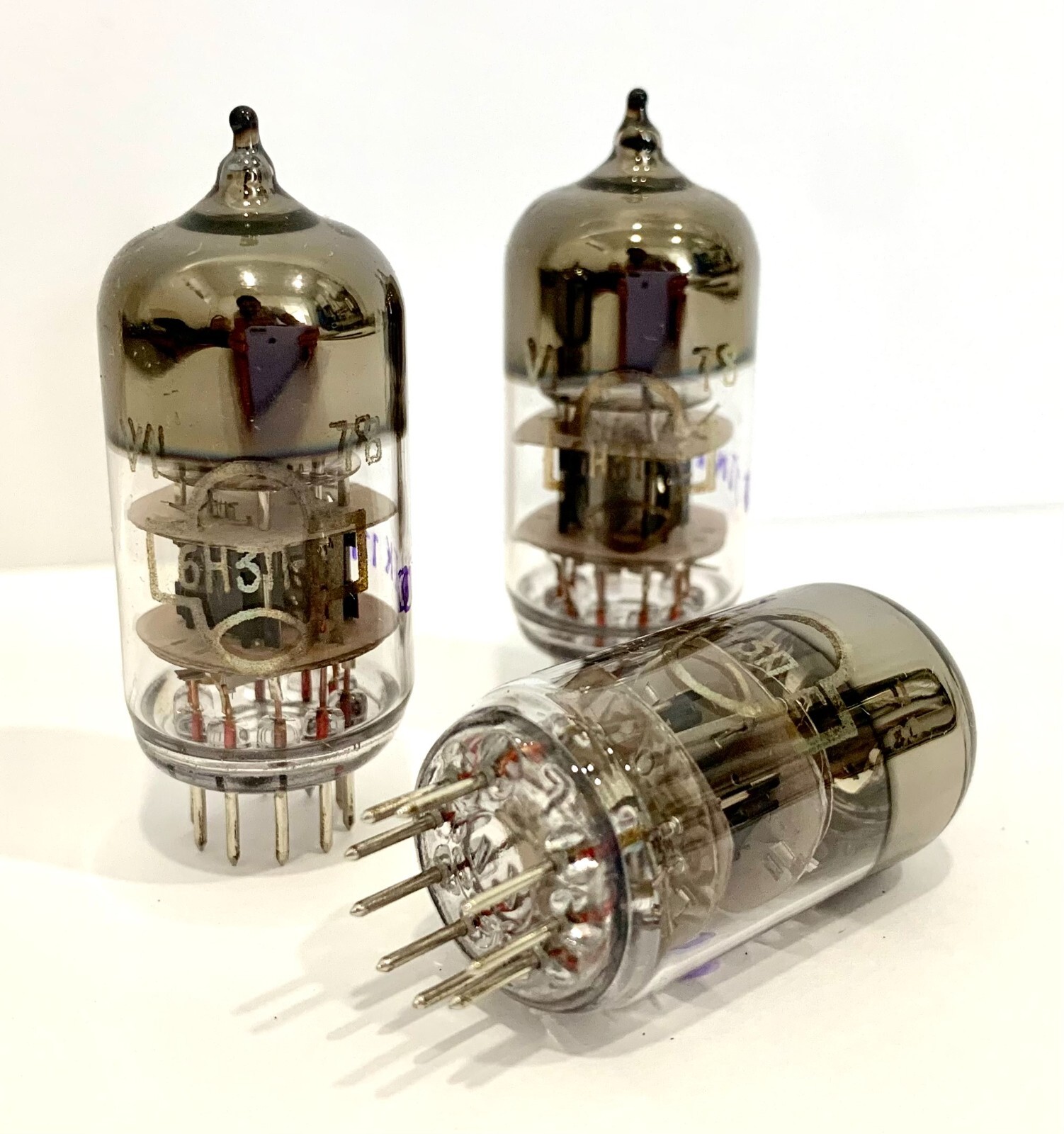 6N3P-E 6Н3П-Е 6CC42 Double miniature triode.New.Same date.Lot 90 pcs ...