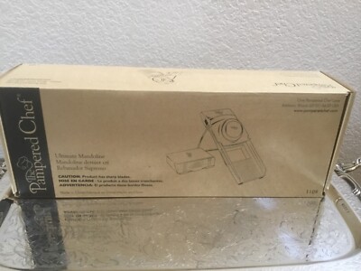 OPEN BOX Pampered Chef Ultimate Mandoline 1109 Slicer Shredder Food ...
