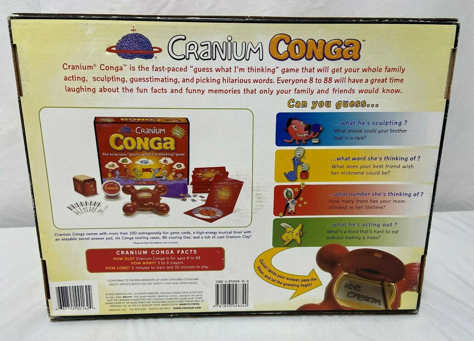 Cranium Conga Family Game | eBay