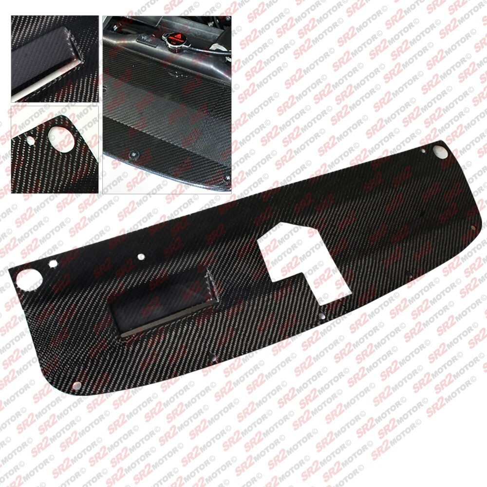 For 00-09 S2000 AP1 AP2 Carbon Fiber Engine Radiator Air Diversion ...