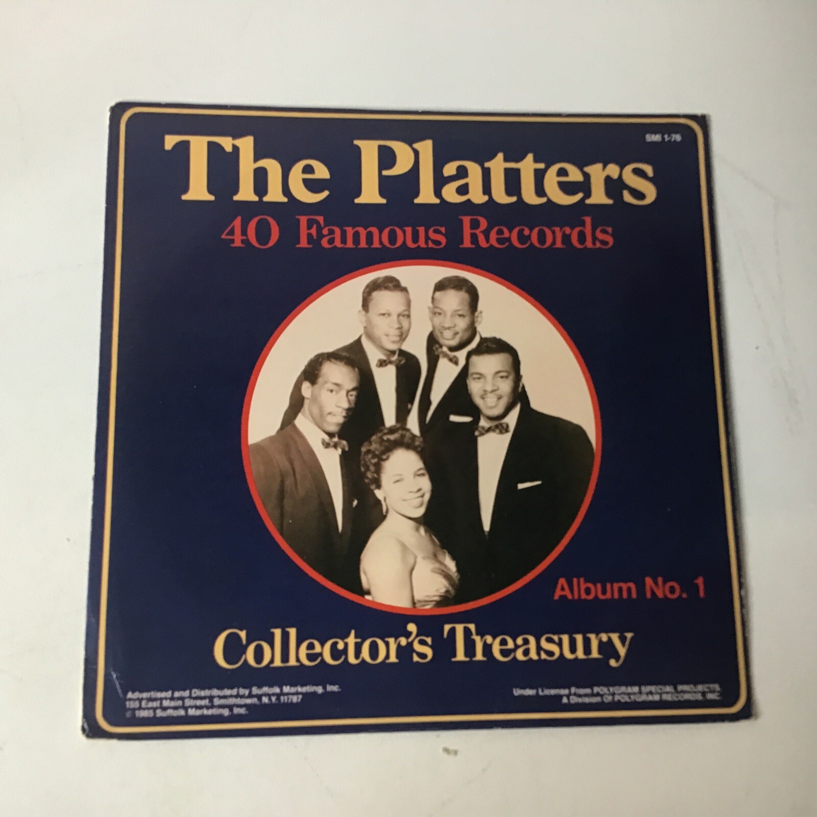 The Platters 40 Famous Records Album No.1 Collector's Treasury Vinyl ...