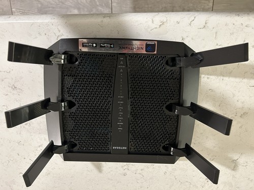 Nighthawk X6 R8000 Wireless Router by Netgear Seamless Streaming | UNIT ...