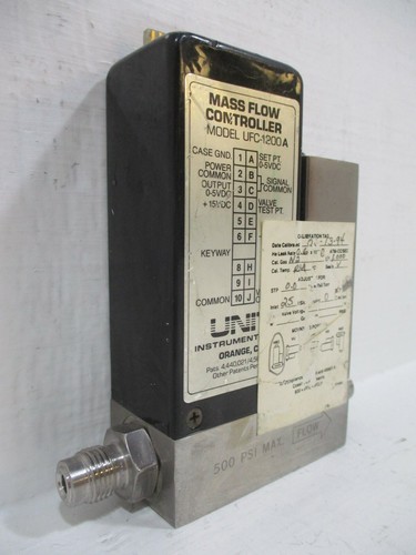 Unit Instruments UFC-1200A Mass Flow Controller Gas N2 500-SCCM | eBay