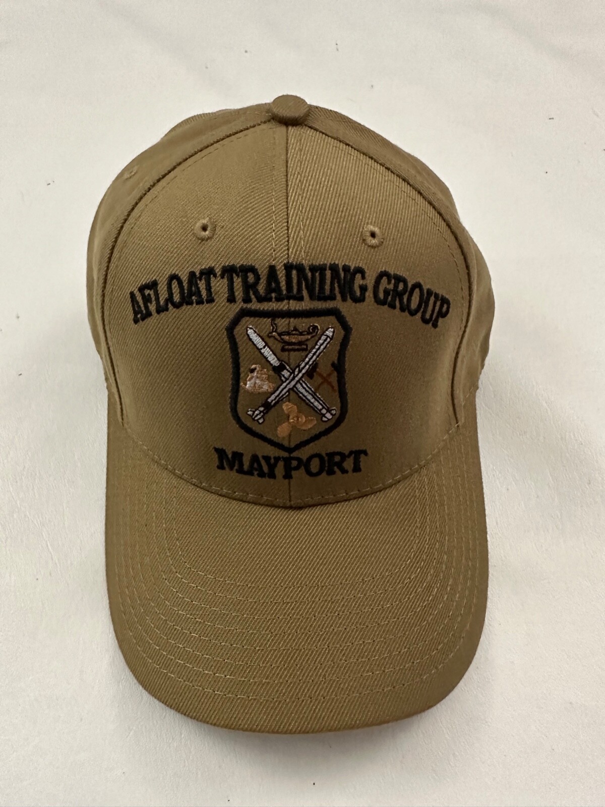 AFLOAT TRAINING GROUP MAYPORT The Corps United StatesBeige Baseball Cap ...