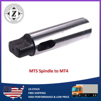 MT4 Spindle to MT5 Arbor Morse Taper Adapter Reducing Drill Sleeve For ...