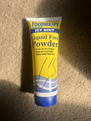 Footherapy Icy Mint Liquid Foot Powder 7 Fl. Oz. (200ml) Discontinued ...