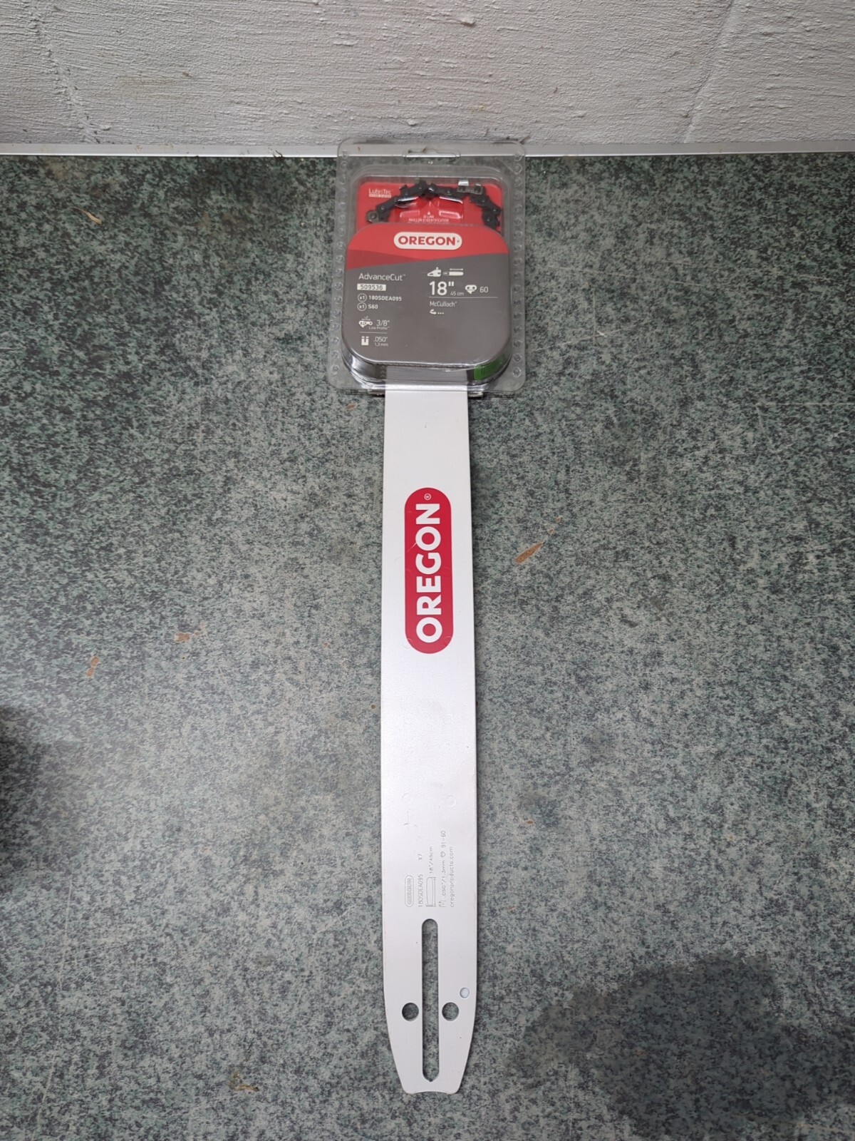 Oregon Chainsaw Guide Bar & Chain Combo, AdvanceCut Replacement - 509536 | eBay