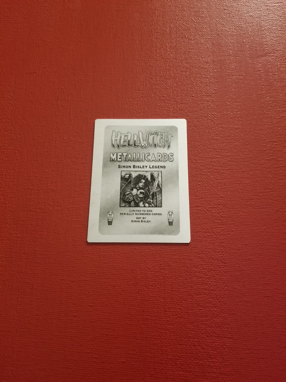 COFFIN COMICS - HELLWITCH METALLICARD - NUMBERED #19/200 | eBay