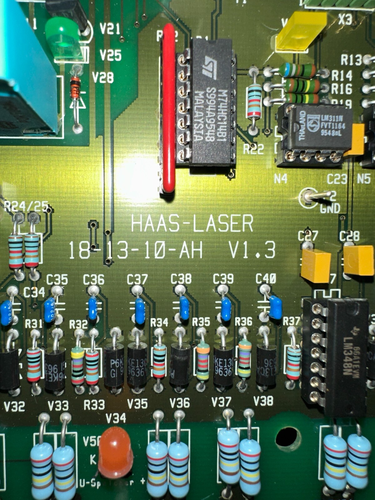 TRUMPF HAAS-LASER 18-13-10-AH | 18-13-10-BS PCB CIRCUIT BOARD ID ...