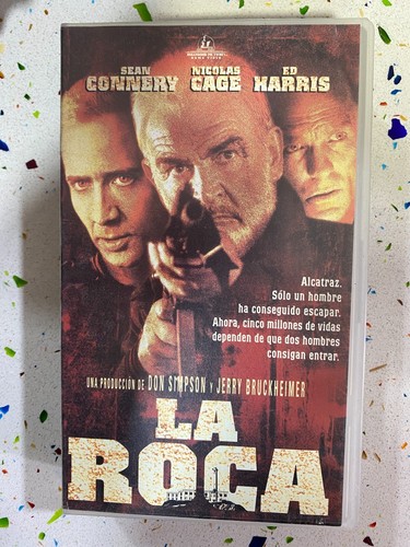 La Roca VHS Cinta Sean Connery Nicolas Cage Ed Harris | eBay