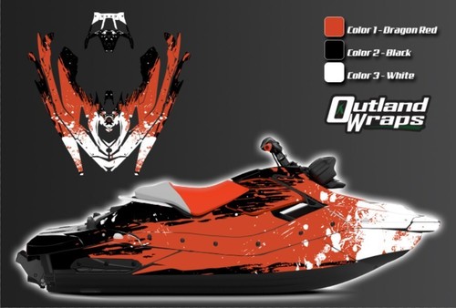 NEW Sea-Doo PWC Spark Trixx Custom Wrap 1-UP, 2-UP, OR 3-UP | eBay