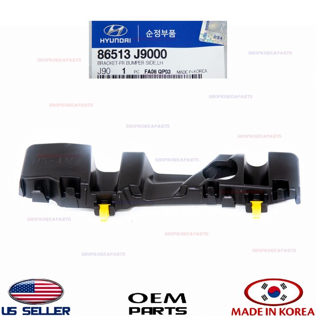 Genuine Hyundai Bracket-fr Bumper Side LH 86513J9000 OEM for sale ...