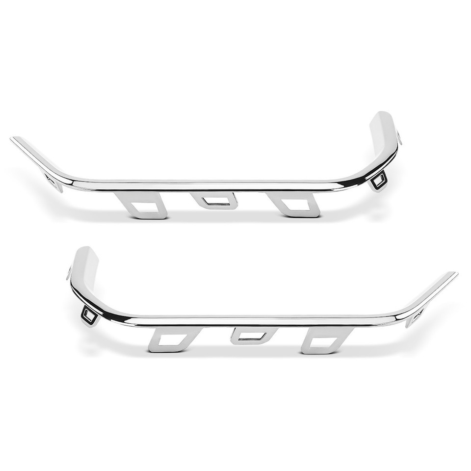 Pair Set of 2 Bumper Face Bar Brackets Front Driver & Passenger Side ...