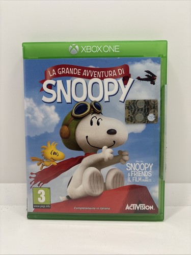 Jeu LA GRANDE AVENTURE DE SNOOPY Microsoft Xbox ONE Ita | eBay