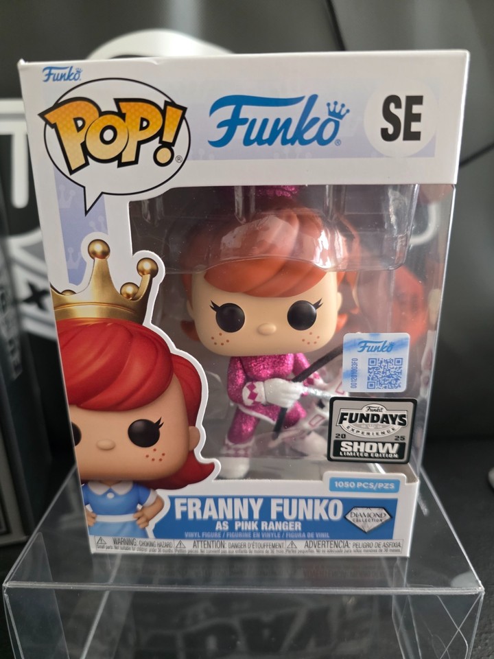 Funko FUNDAYS 2025 Franny Funko as Pink Ranger DIAMOND Collection LE ...