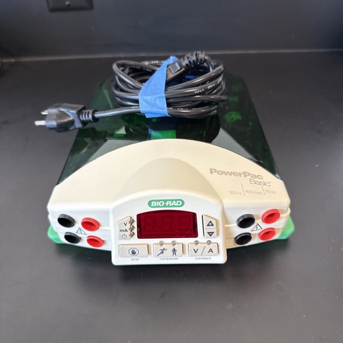 BIO-RAD PowerPac Basic Electrophoresis Power Supply, 10–300 V, 4–400 mA ...
