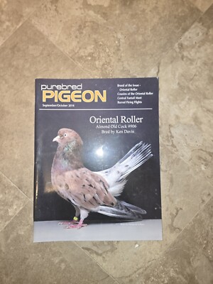 Purebred Pigeon Magazine September/October 2014 | eBay