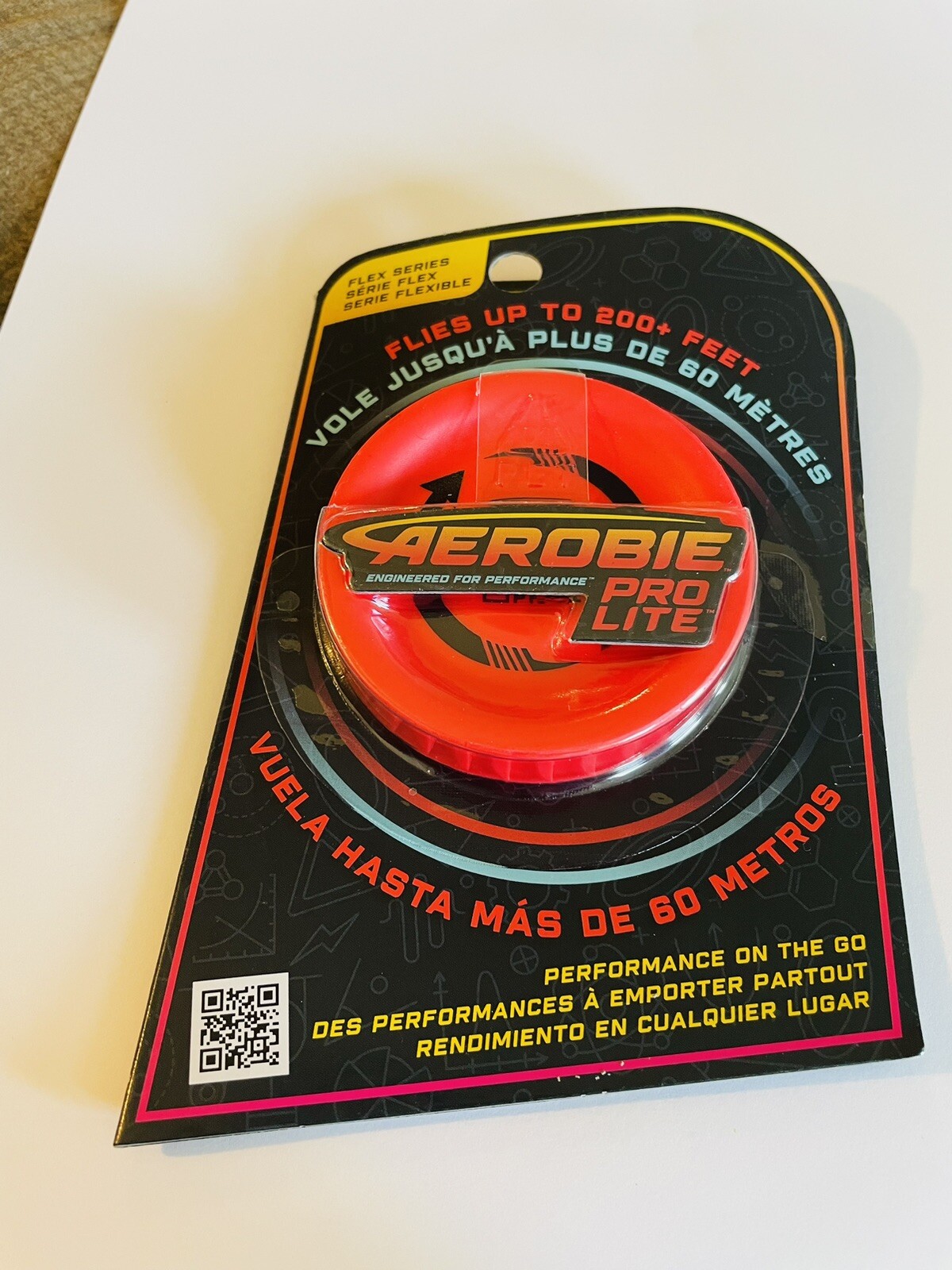 BRAND NEW Red Aerobie Pro Lite Flying Disc - Frisbee Toy For Kids Teens ...