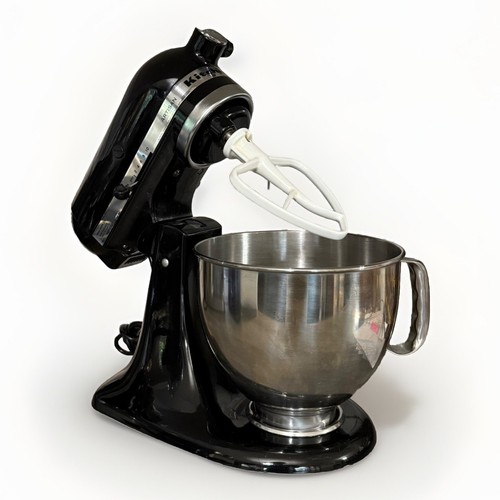 KitchenAid Artisan Stand Mixer KSM150PSOB Black 5 Qt Tilt-Head w/ 2 ...