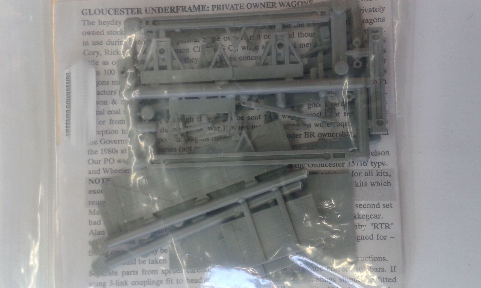 4 planks Raised End Wagon OO gauge Wagons kit Cambrian Models C74 | eBay UK