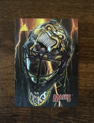 1995-96 Pinnacle Masks Blaine Lacher #1 Boston Bruins | eBay