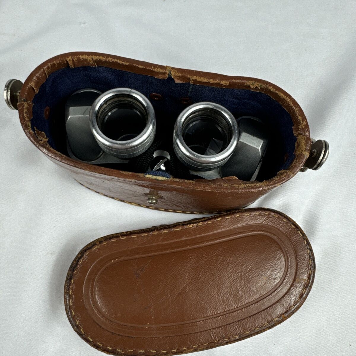 Vintage Lichter 7x18 Compact Binoculars Chrome Coated Vintage Lichter 7x18 Compact Binoculars Chrome Coated
