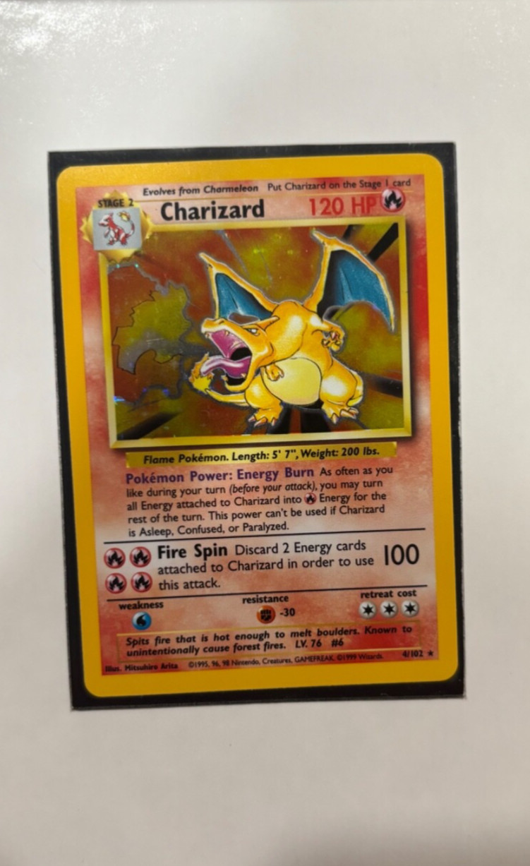 Charizard 1999 Pokemon Game #4 Unlimited Holo Price Guide - Sports Card ...