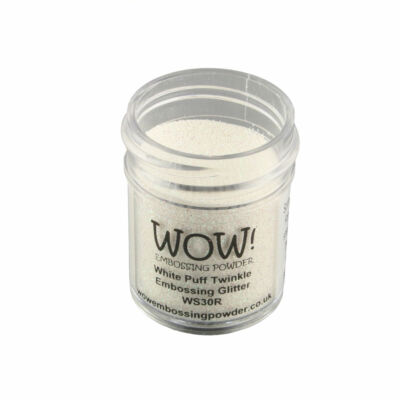 Wow! Glitter Embossing Powder 15ml - White Puff Twinkle | eBay