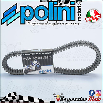 CINGHIA DI TRASMISSIONE SPORT KEV BELT ORIGINALE POLINI GILERA RUNNER ...