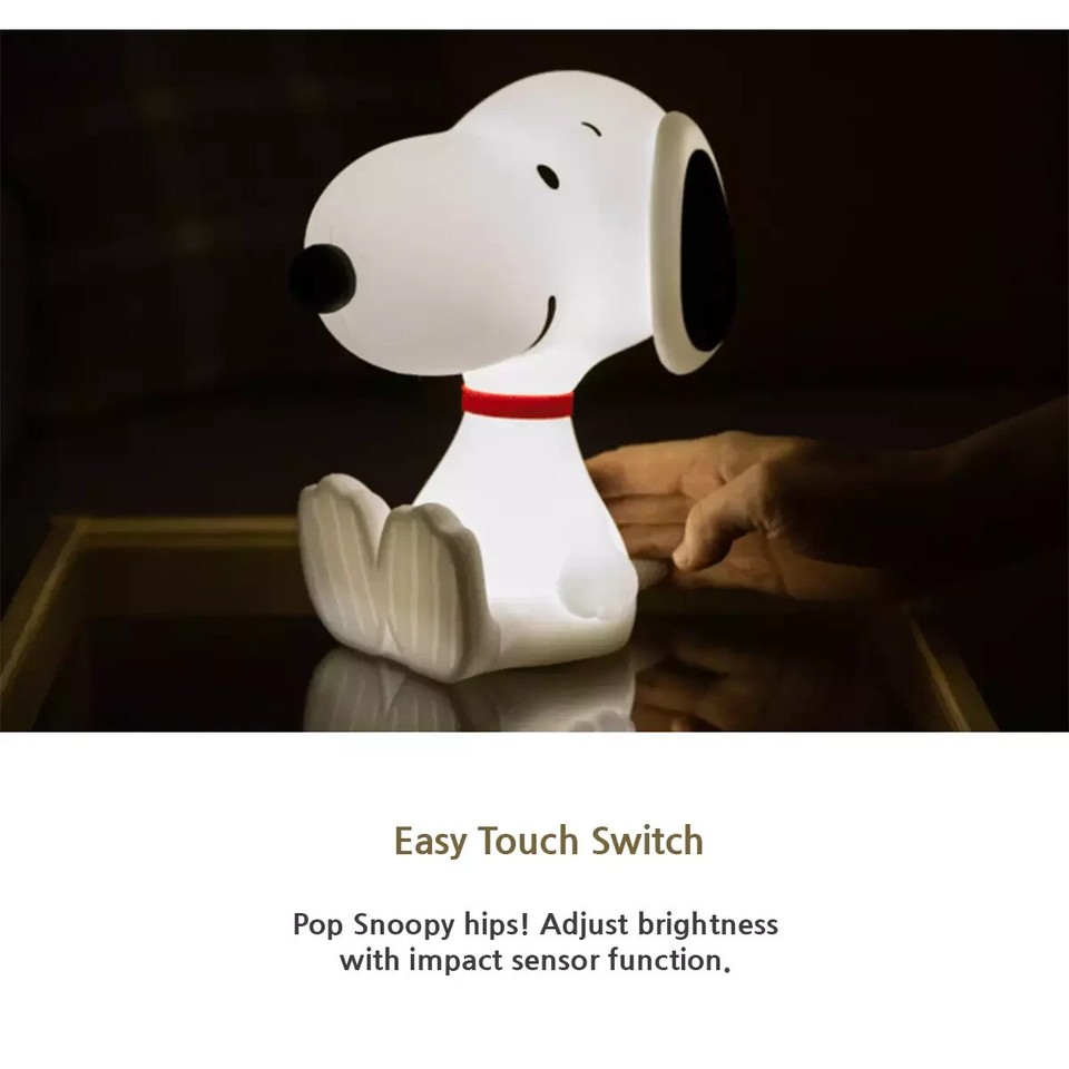 [ SNOOPY PEANUTS ] TOUCH MOOD LAMP Night Light Lamp Limited Edition | eBay