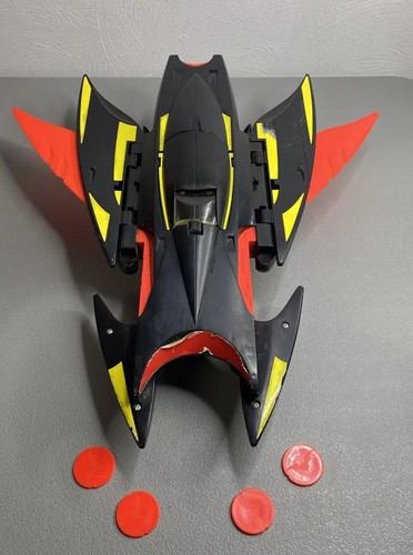 1999 Batman Beyond Street to Sky Batmobile Toy w 4 Discs Hasbro DC Y2K ...