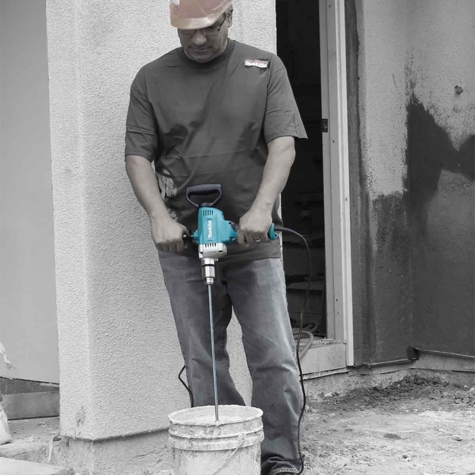 Mud Mixer for 1/2” Power Drills - 5 gallon bucket mixer - Industrial 4 ...
