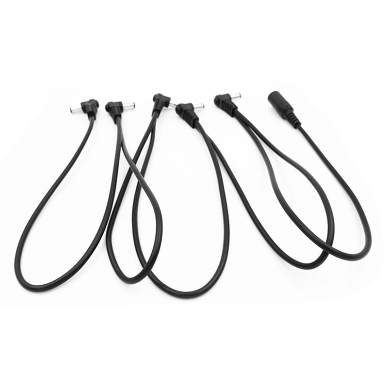 5 Way Daisy Chain Cable For Electric Guitar Effect Pedal Power Supply ...