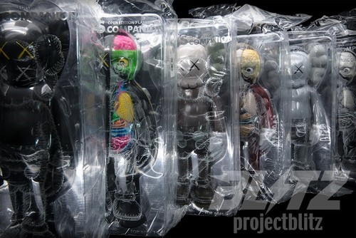 KAWS COMPANION OPEN & FLAYED EDITION VINYL FIGURINE SET OF 6 | eBay
