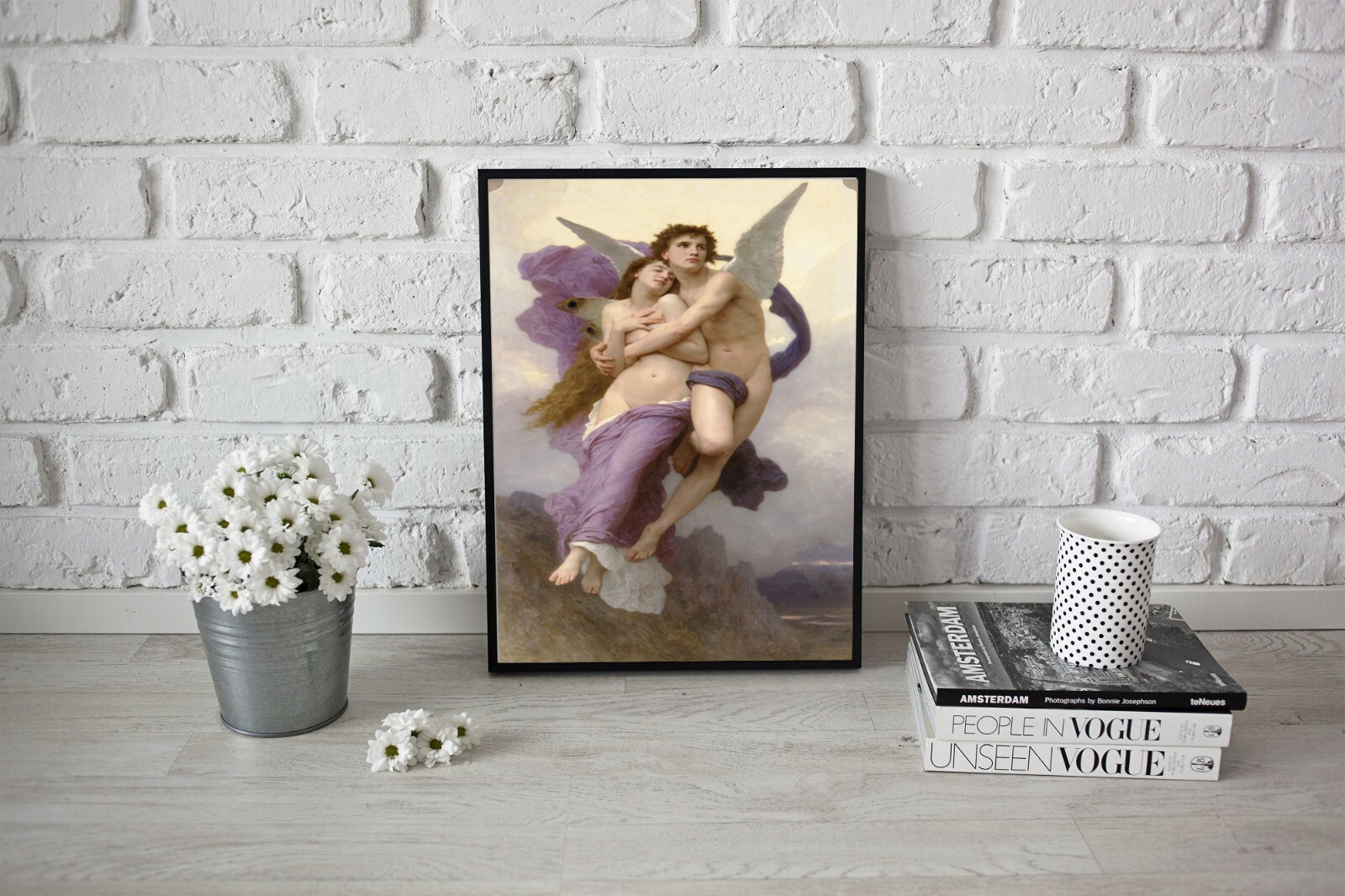 Vintage French The Abduction of Psyche 1895 Print Poster Wall Art ...