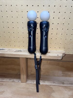 Sony Playstation 3 OEM Move Motion Controllers (2) CECH-ZCM1U | eBay