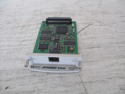 HP 610N JETDIRECT 10/100TX J4169A NETWORK CARD PRINT SERVER | eBay