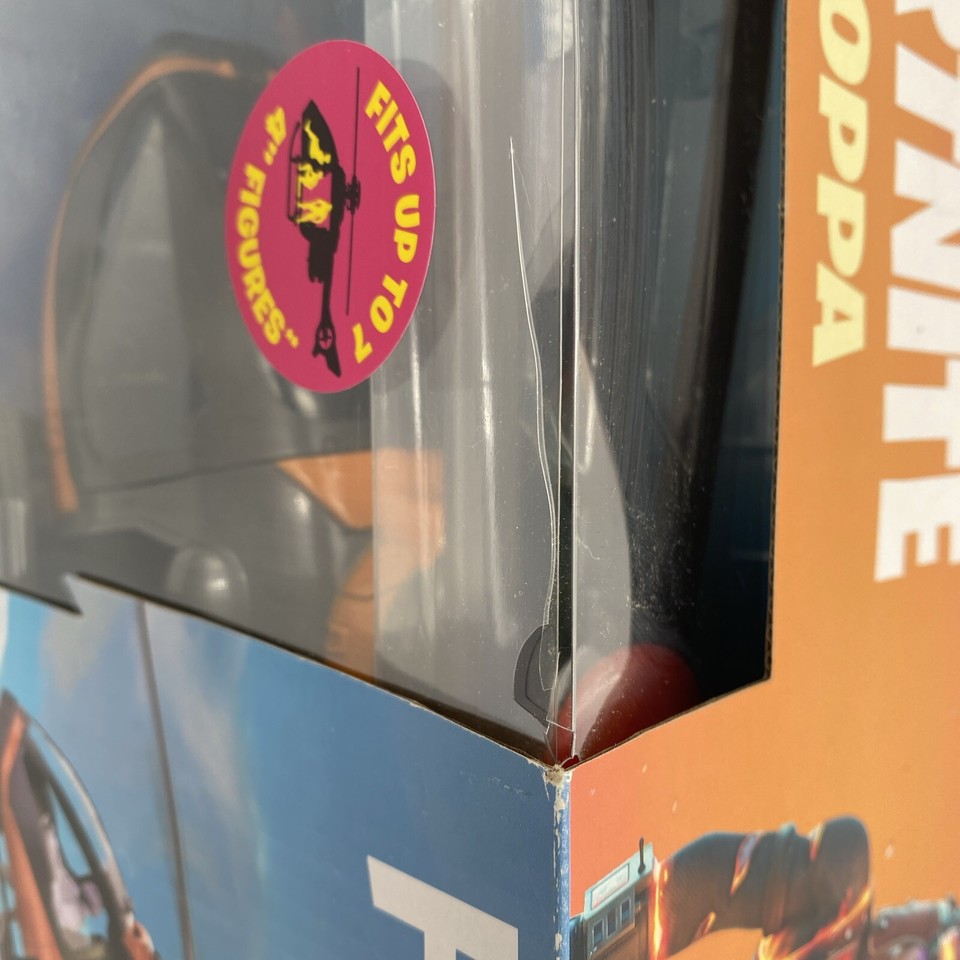 Fortnite CHOPPA Helicopter w/ Turbo Lights & Blaze Weapon Action Figure ...