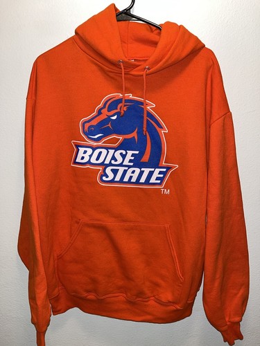 Vintage Boise State University Broncos Hoodie Sz Large | eBay