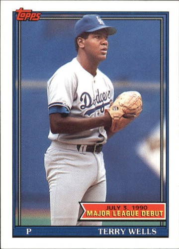1991 Topps Debut '90 Baseball Card #166 Terry Wells | eBay