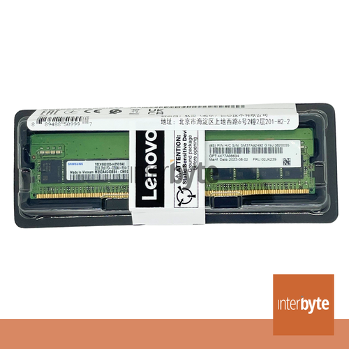 LENOVO 32GB 3200MHZ 2RX8 PC4-3200AA-R (SUITS 7Z74,7Z71,7Z73) 02JK239 | eBay