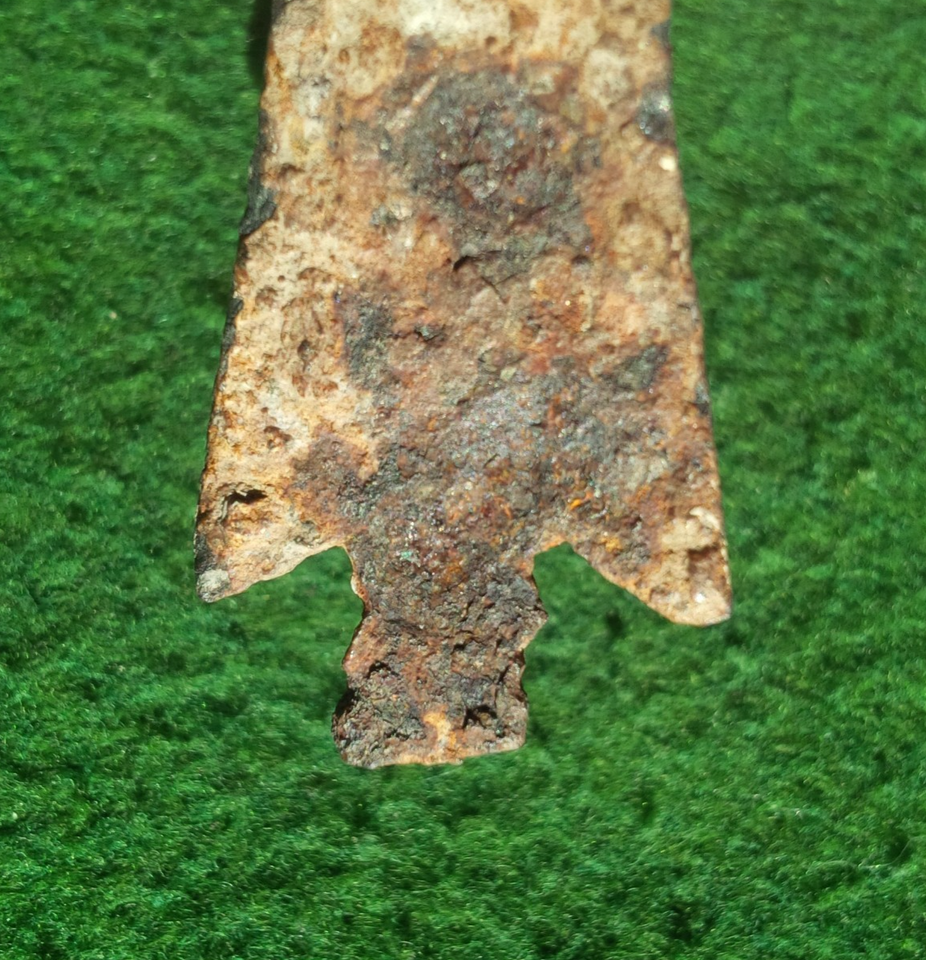 2-1/2" STEEL TRADE POINT WYOMING ARROWHEAD AUTHENTIC PROJECTILE POINT ...