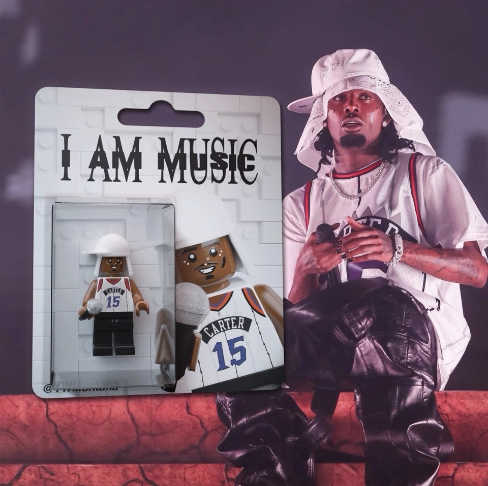 Playboi Carti THE CANVAS DON I AM MUSIC LEGO Custom I AM BRICK | eBay