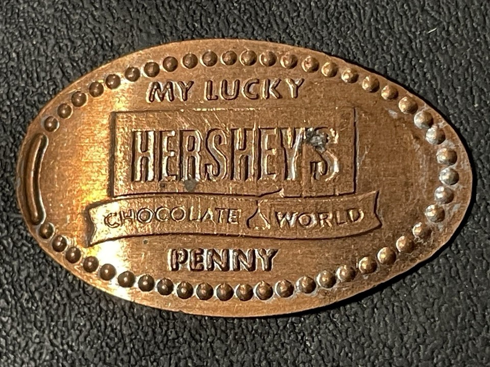 Hershey’s Chocolate World My Lucky Penny Zc Elongated Penny #122310 | eBay