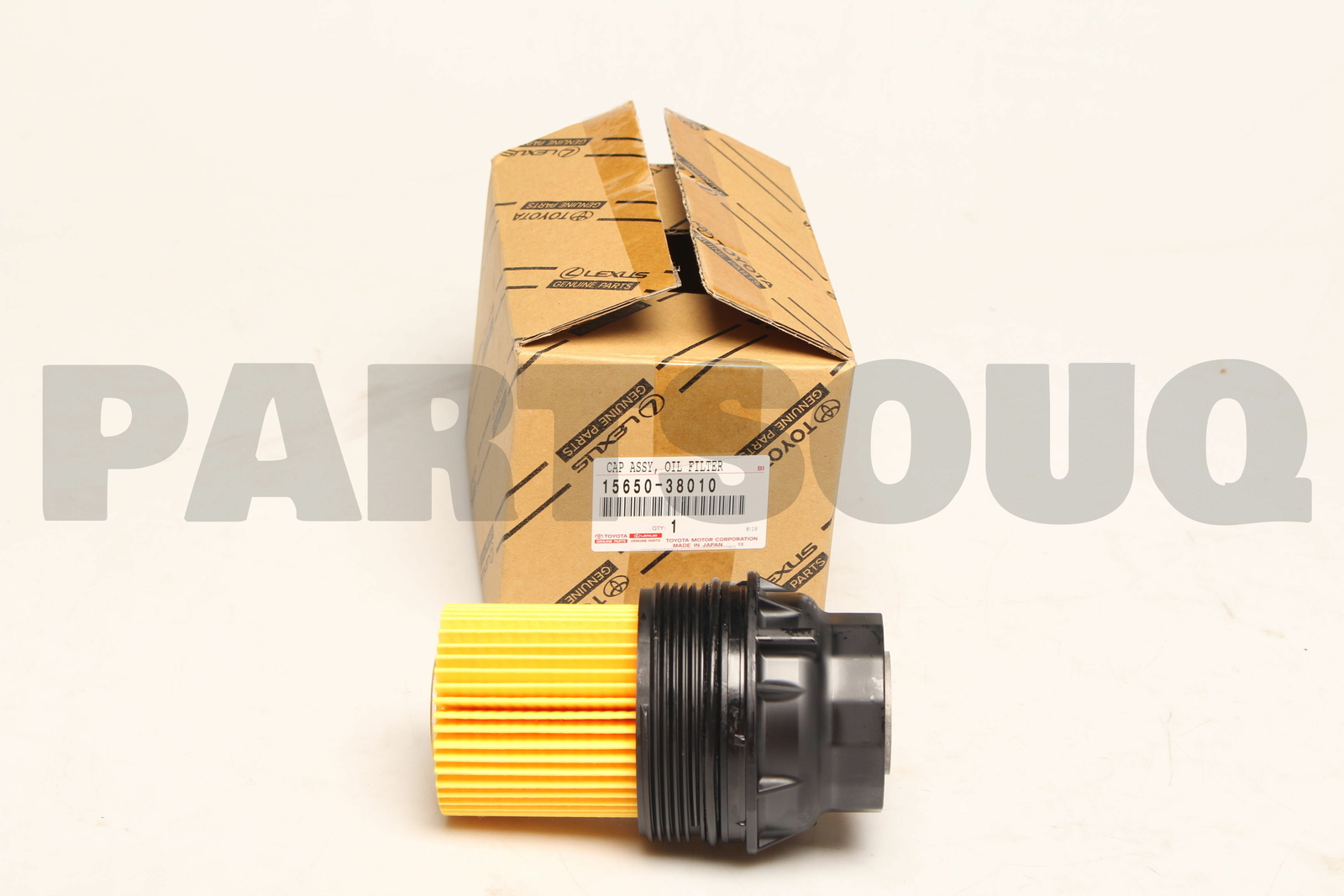 1565038010 Genuine Toyota CAP ASSY, OIL FILTER W/ELEMEMT 15650-38010 | eBay
