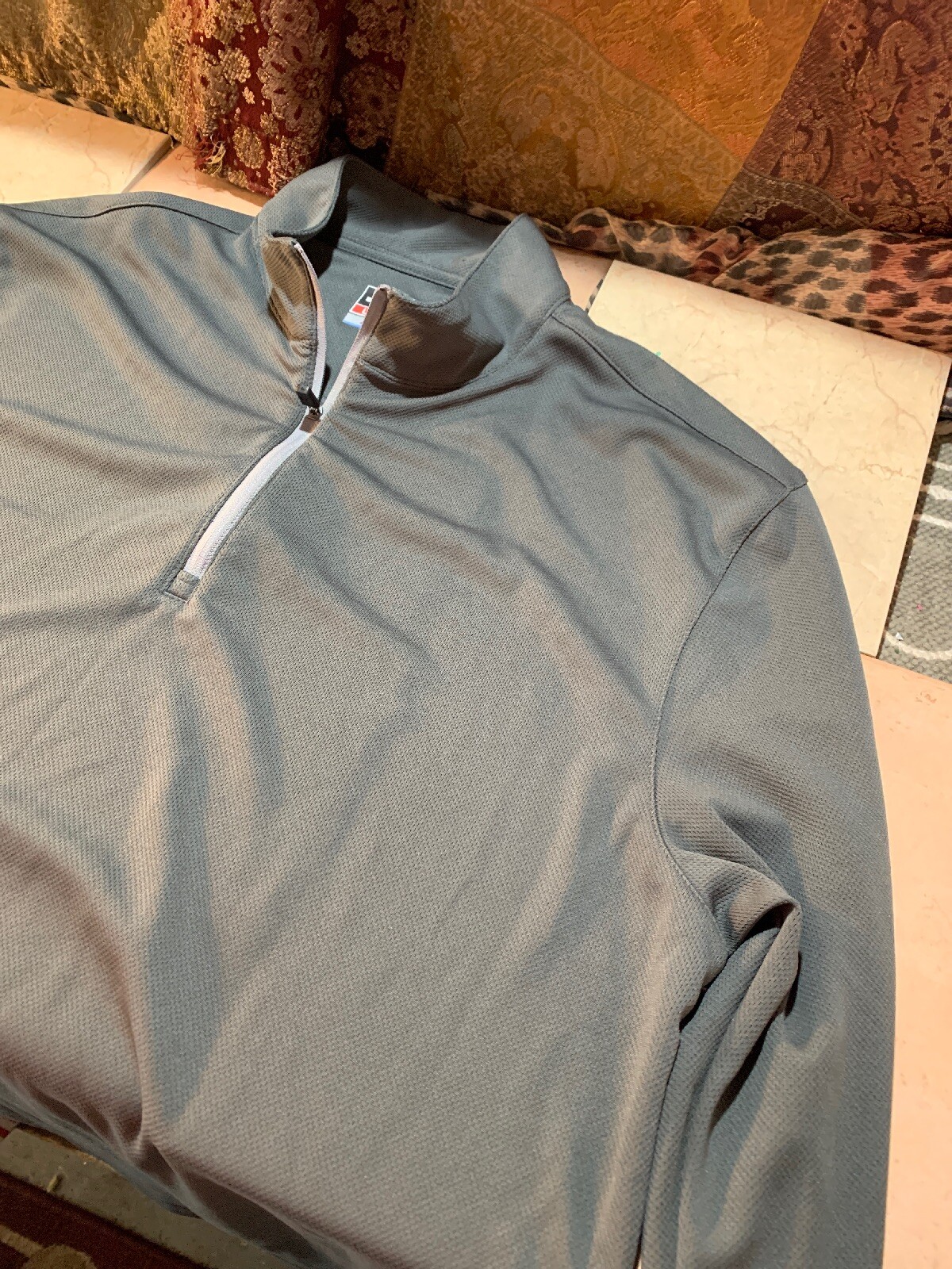 Grand Slam Golf Jacket Men's Size L 1/4 Zip Pullover Long Sleeve ...