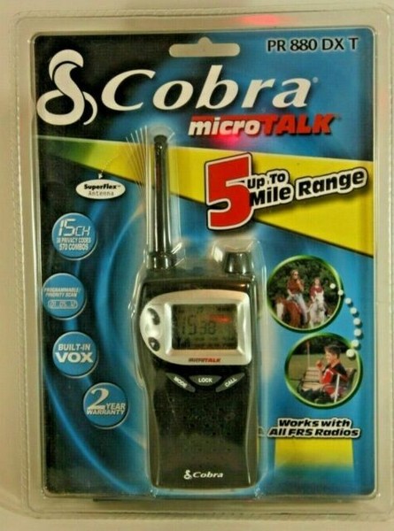 Cobra microTALK PR 880 Two Way Radio for sale online | eBay