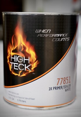 High Teck WHITE Automotive Primer Sealer 1K Ready-To-Spray Non-Sanding ...