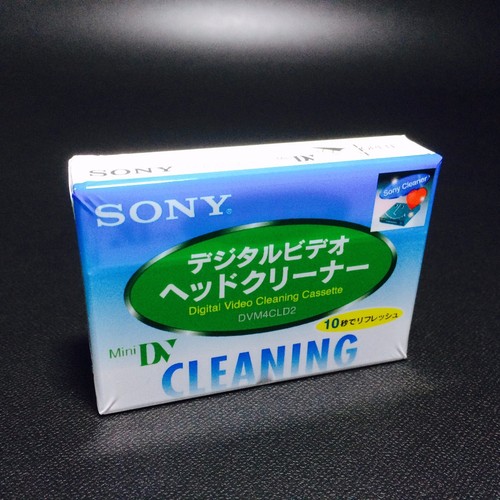 SONY Mini DV Digital Video Head Cleaner Tape Cleaning Cassette Original ...