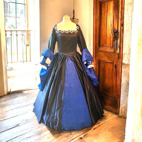Elizabethan Anne Boleyn Tutor fancy dress outfit costume 1500theatre ...